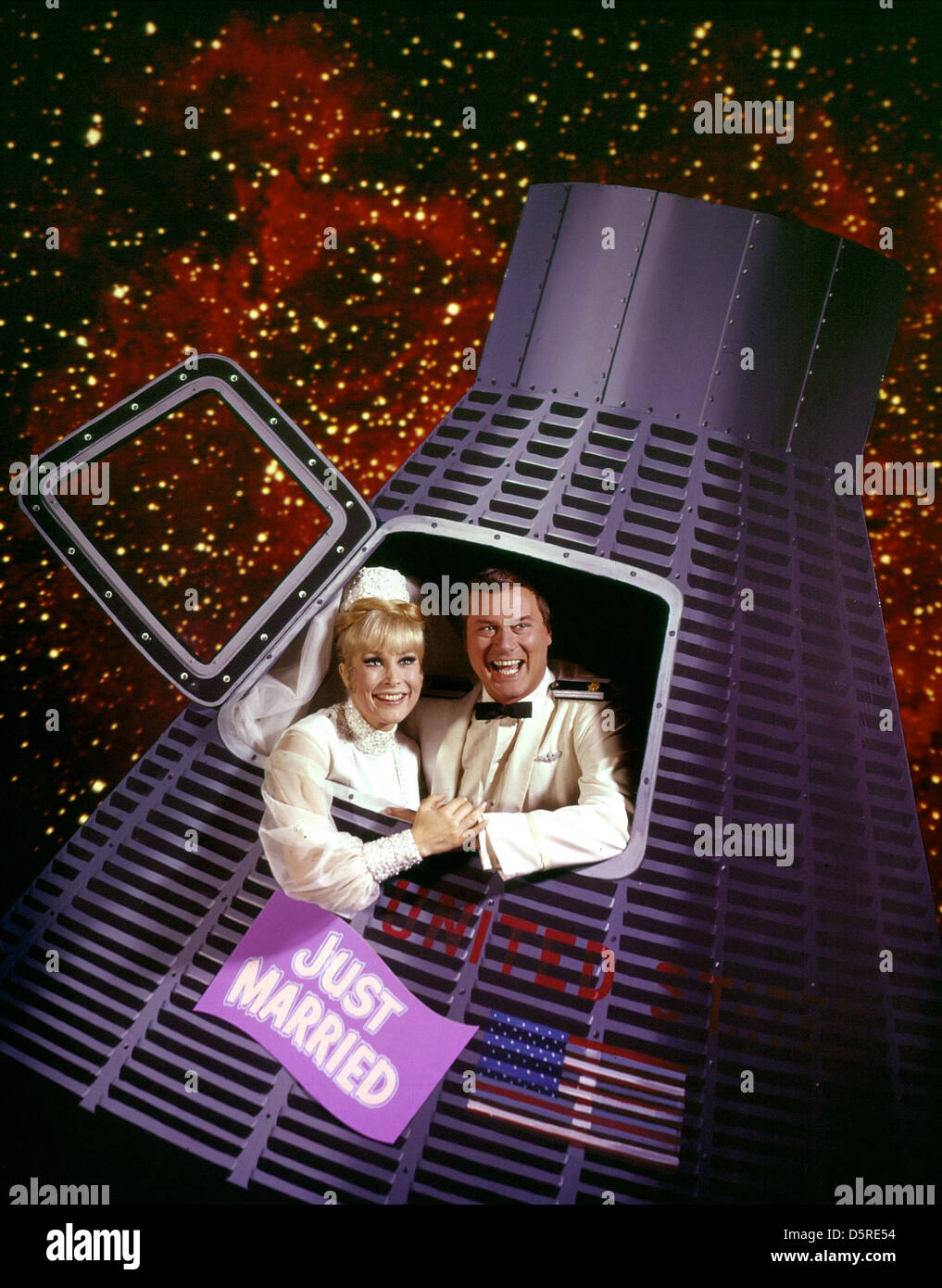 I Dream Of Jeannie Barbara Larry High Resolution Stock Photography and ...