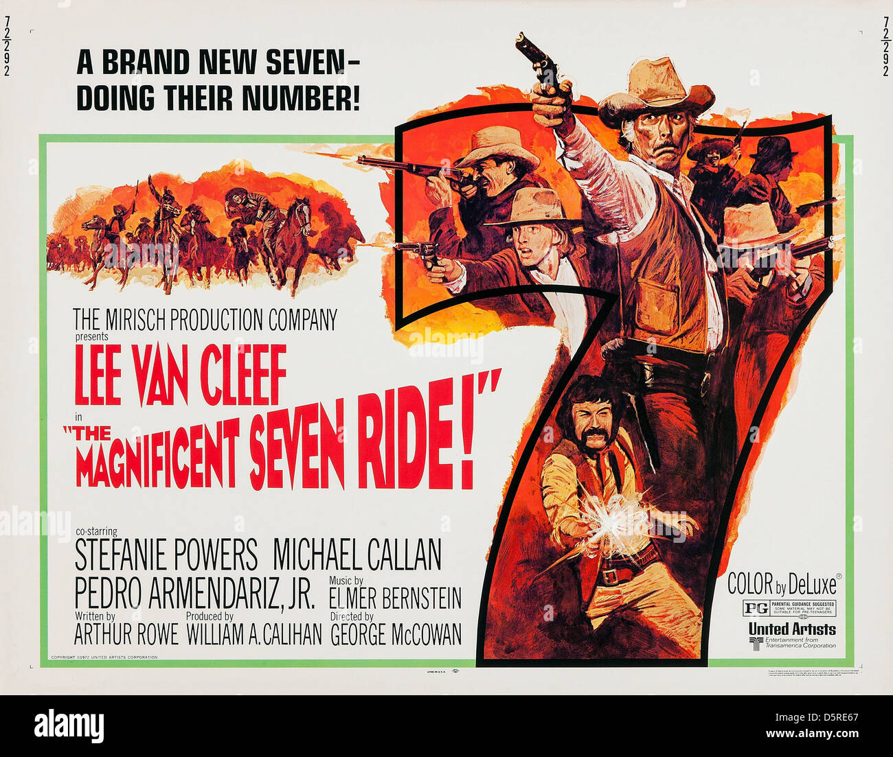 The Magnificent Seven Poster High Resolution Stock Photography and ...