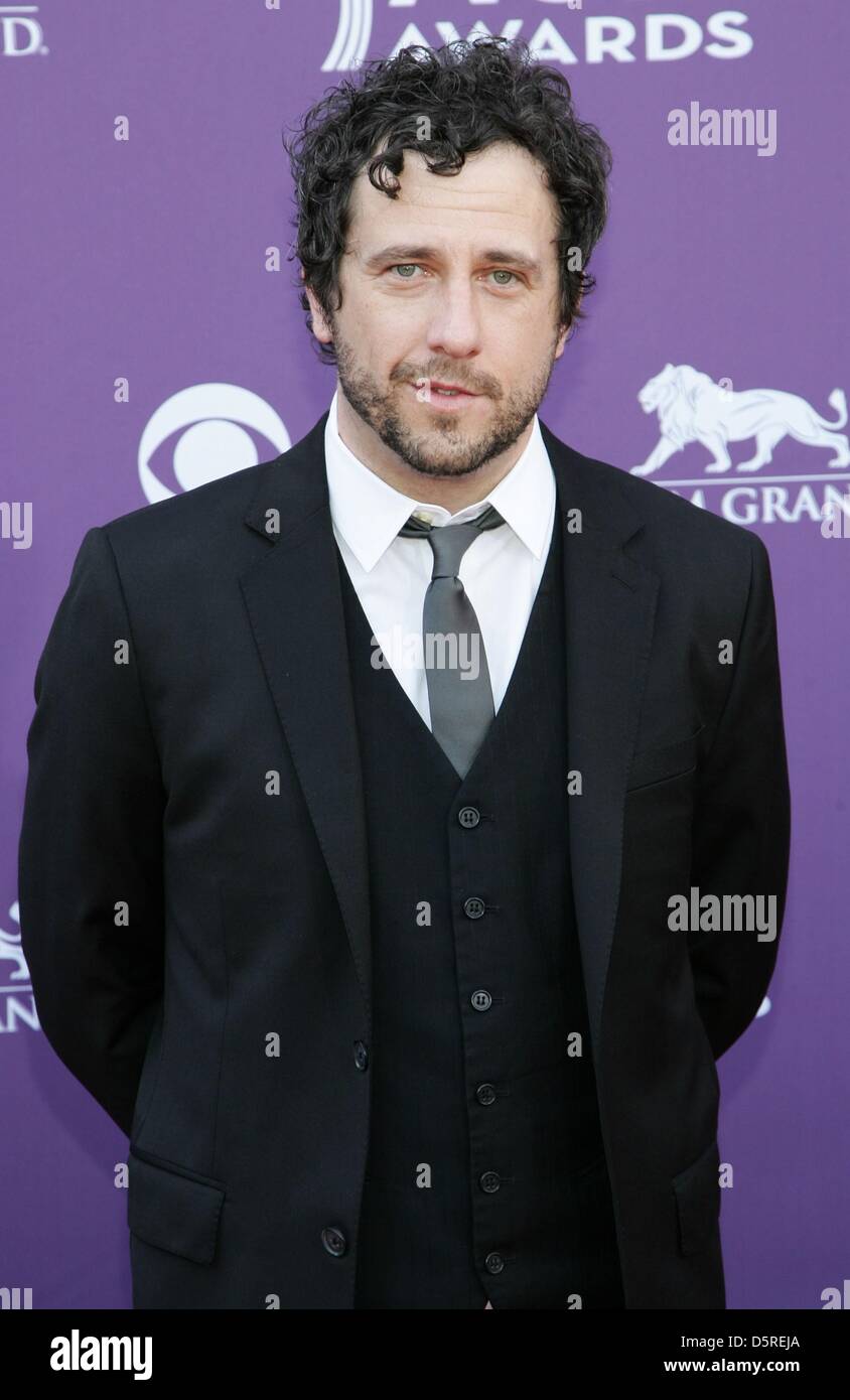 Las Vegas, Nevada, USA. 7th April 2013. Will Hoge at arrivals for 48th Annual Academy of Country ...