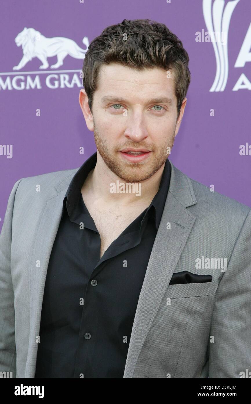 Las Vegas, Nevada, USA. 7th April 2013. Brett Eldredge at arrivals for ...