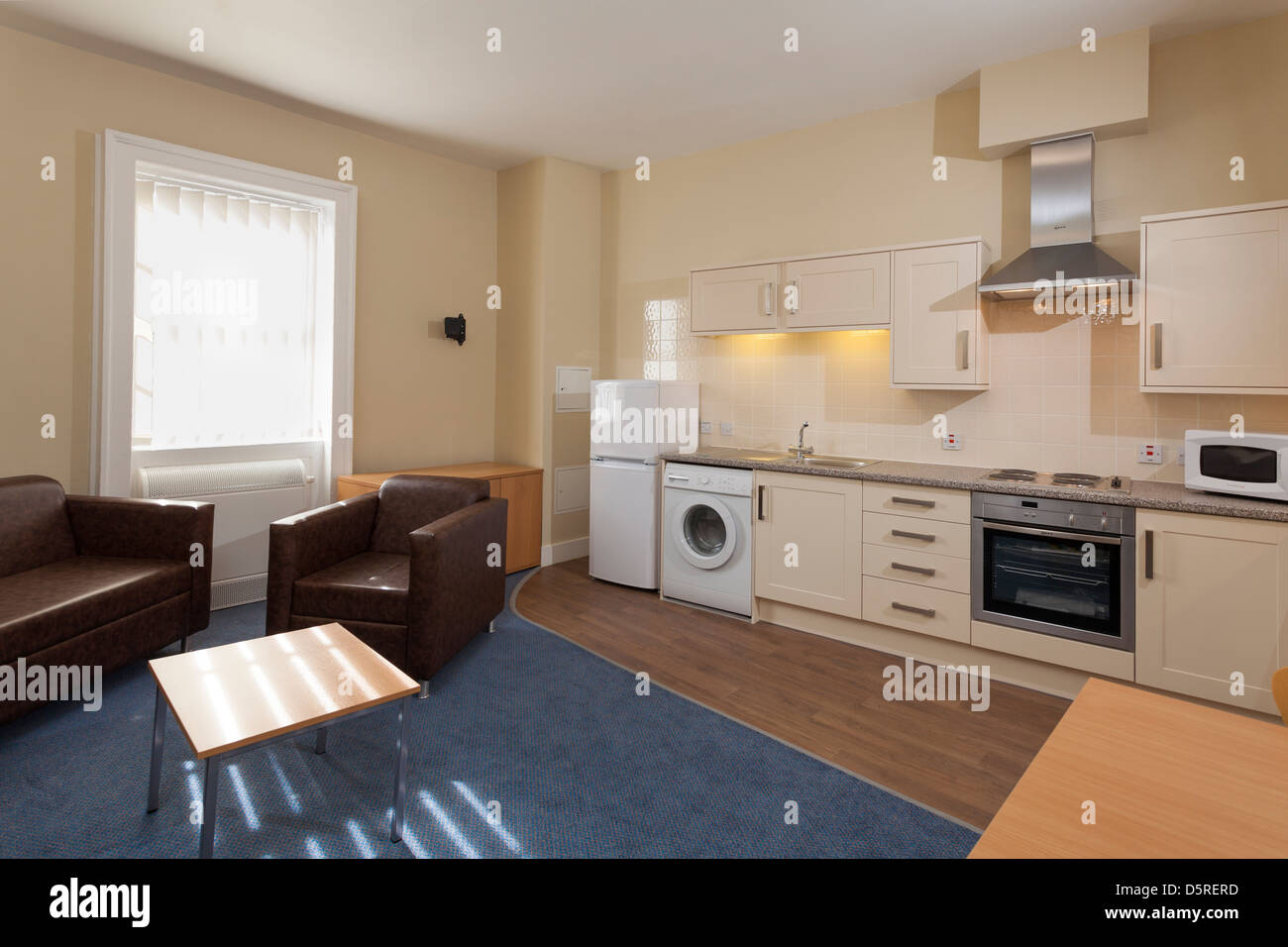 shared kitchen and lounge at Damascus House and Emmaus House, Salisbury ...