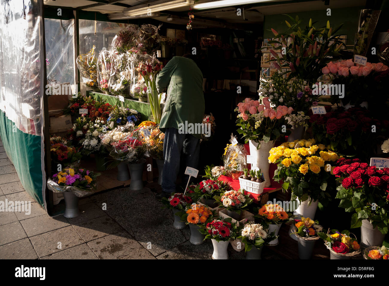 Flower shop in Charlottenburg district, Berlin, Germany Stock Photo - Alamy