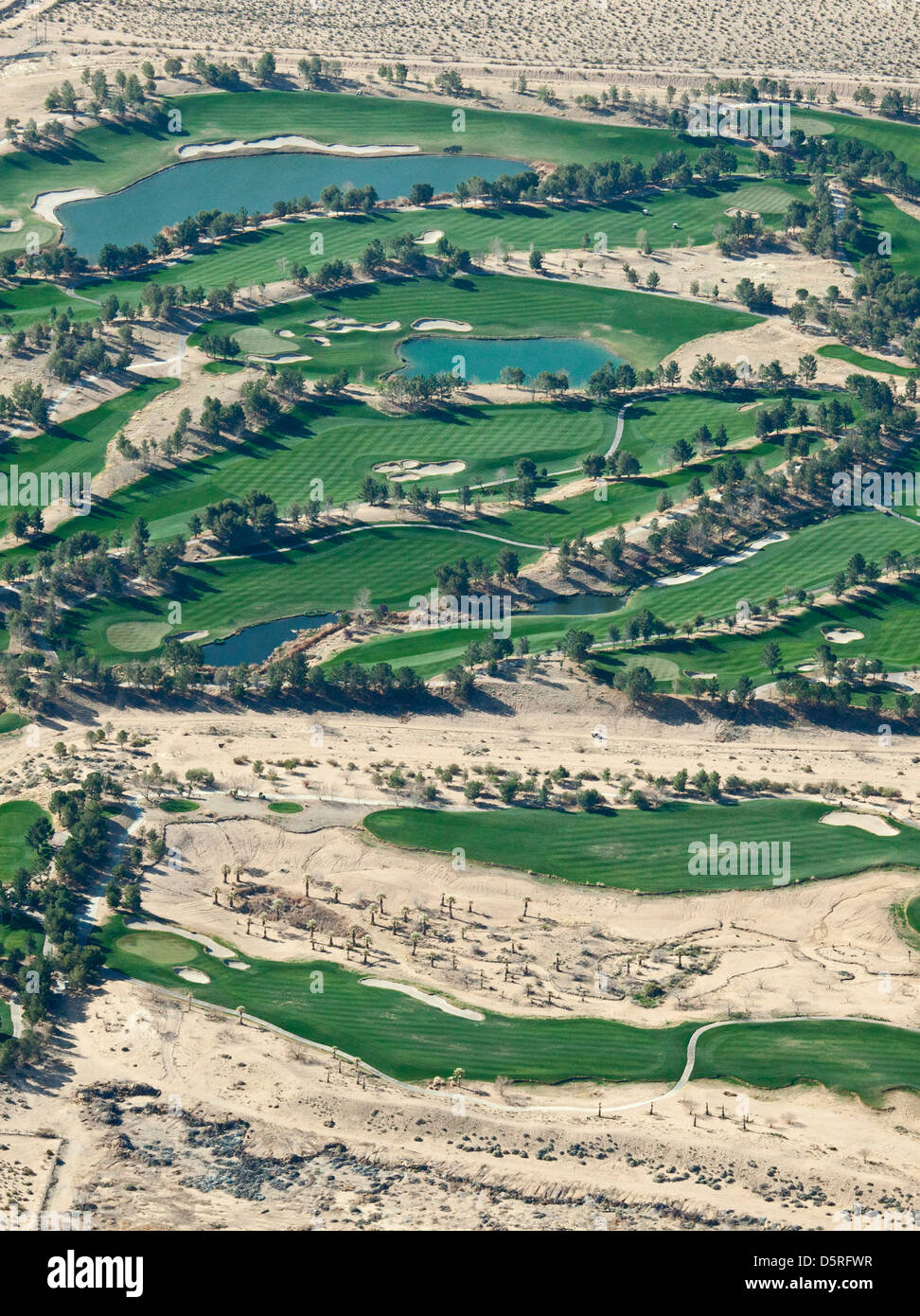 The Primm Valley Golf Club in the Mojave Desert Stock Photo - Alamy