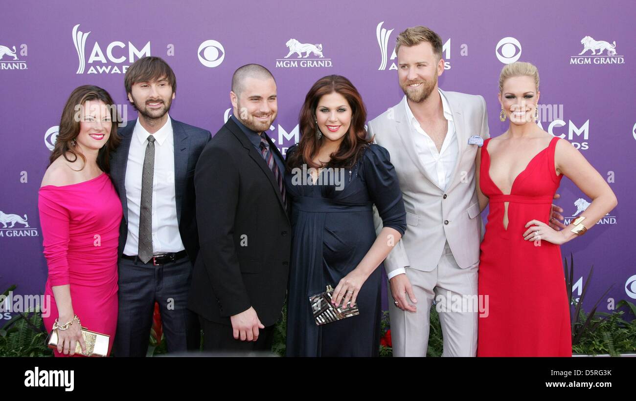 Las Vegas, Nevada, USA. 7th April 2013. Kelli Cashiola, Dave Haywood ...