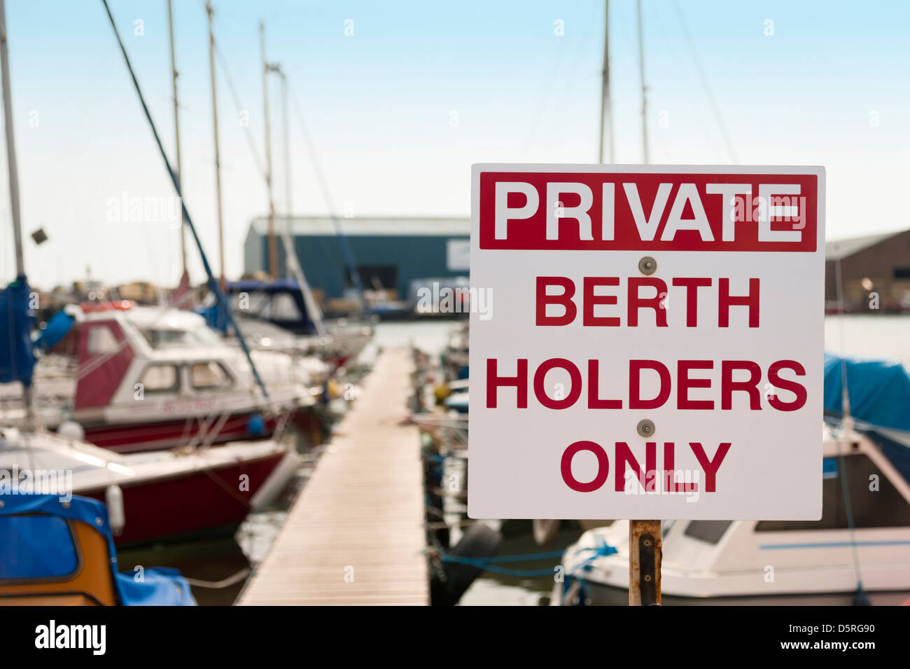 No mooring sign hi-res stock photography and images - Alamy