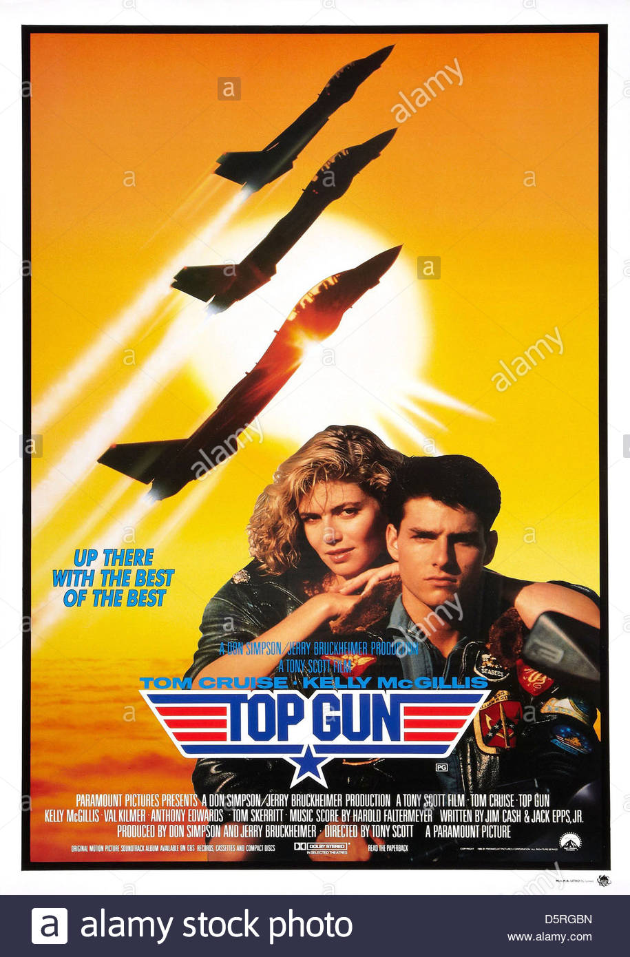 Top Gun 1986 Kelly Mcgillis High Resolution Stock Photography and ...