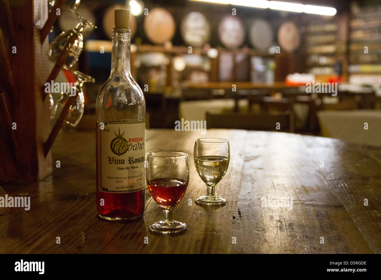 Inside a winery Stock Photo - Alamy