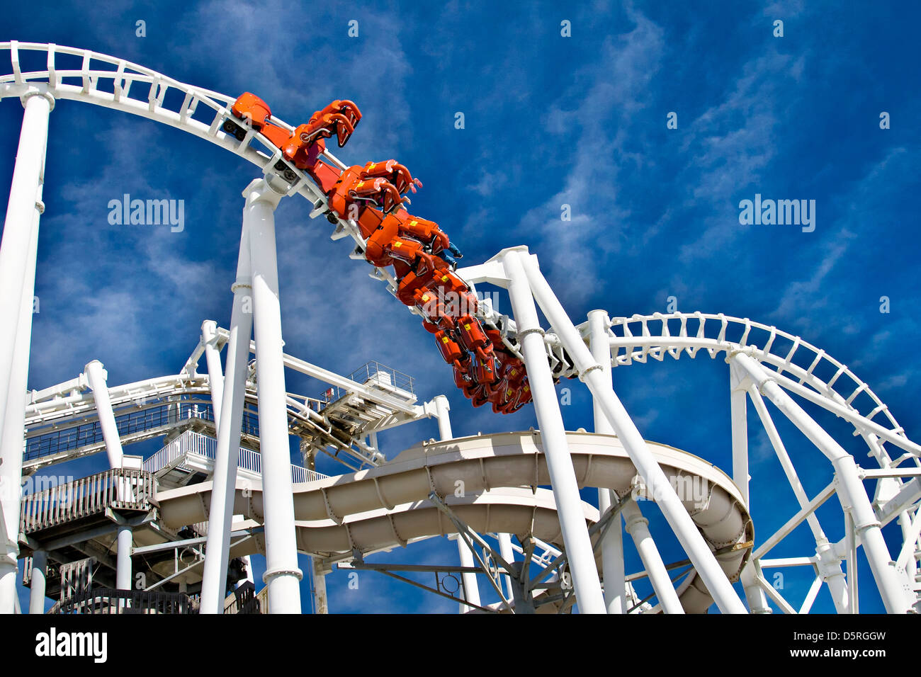 Roller coaster ride hi-res stock photography and images - Alamy
