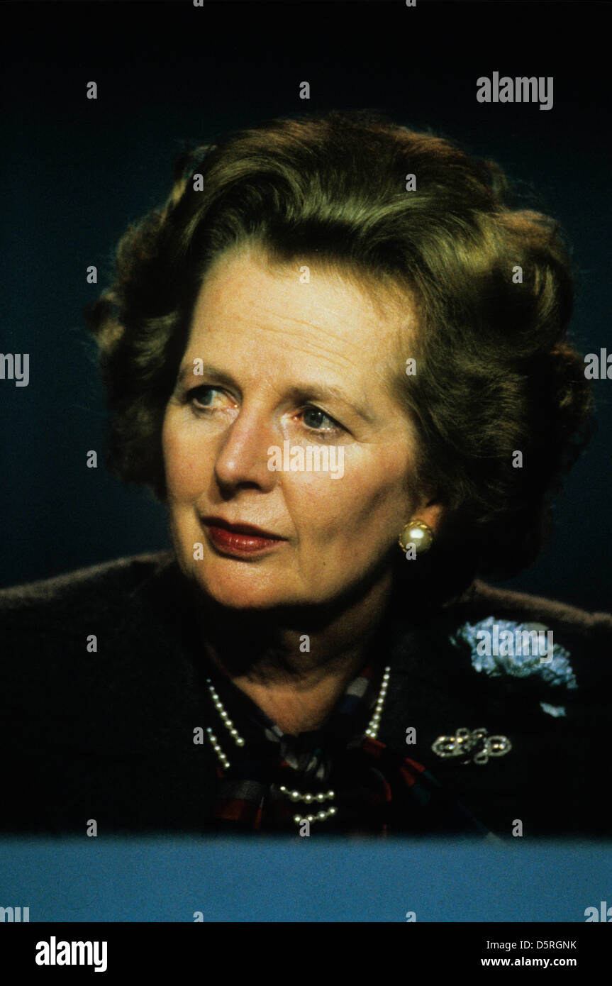 Tory leader mrs thatcher hi-res stock photography and images - Alamy