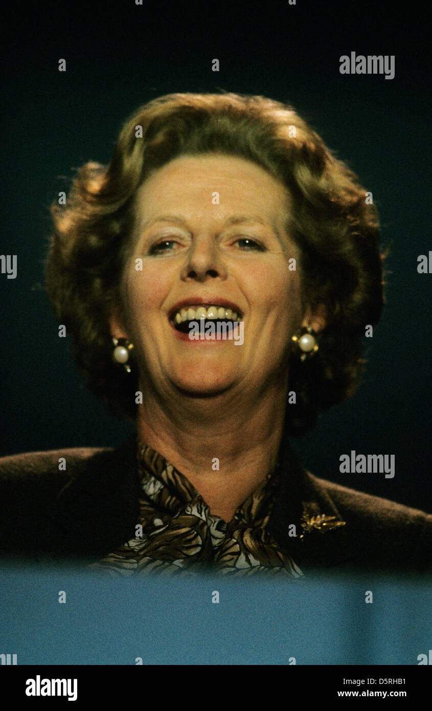 Tory leader mrs thatcher hi-res stock photography and images - Alamy