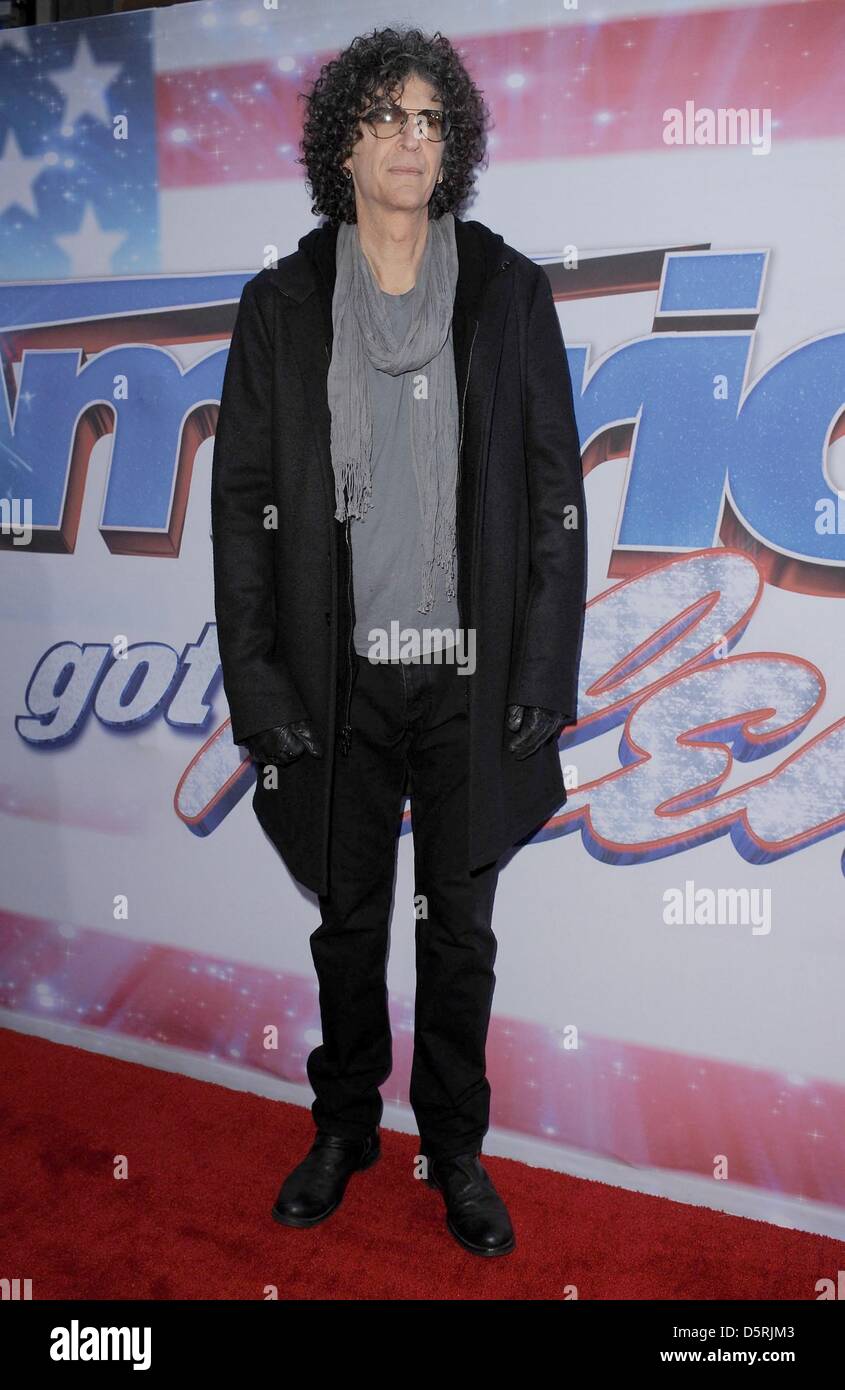 New York, USA. 8th April, 2013. Howard Stern at talk show appearance ...