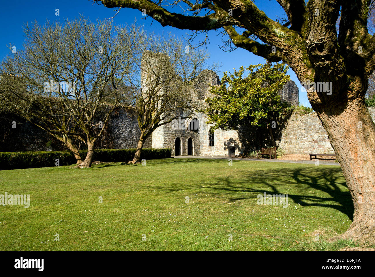 Gardens bishops palace llandaff cardiff hi-res stock photography and ...