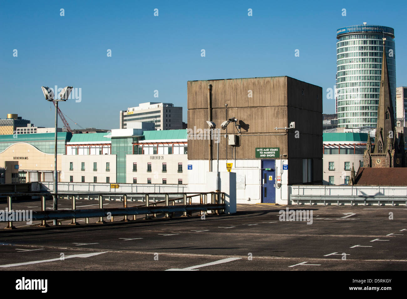 Birmingham Shopping Centre Car Park High Resolution Stock Photography ...