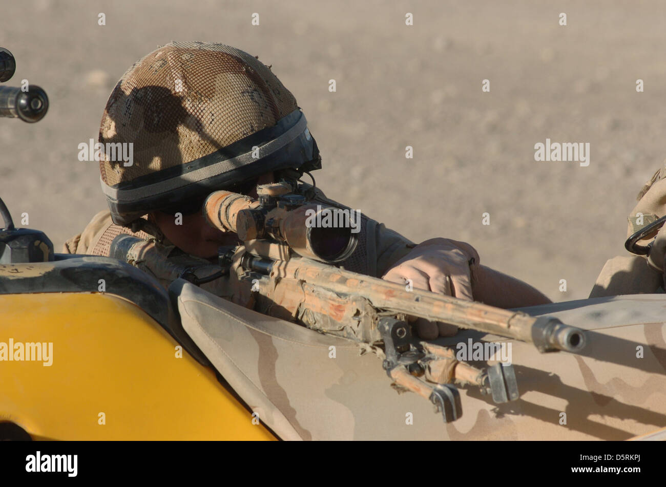 File:British Army Sniper With L115A3 Rifle Deploys On A, 49% OFF