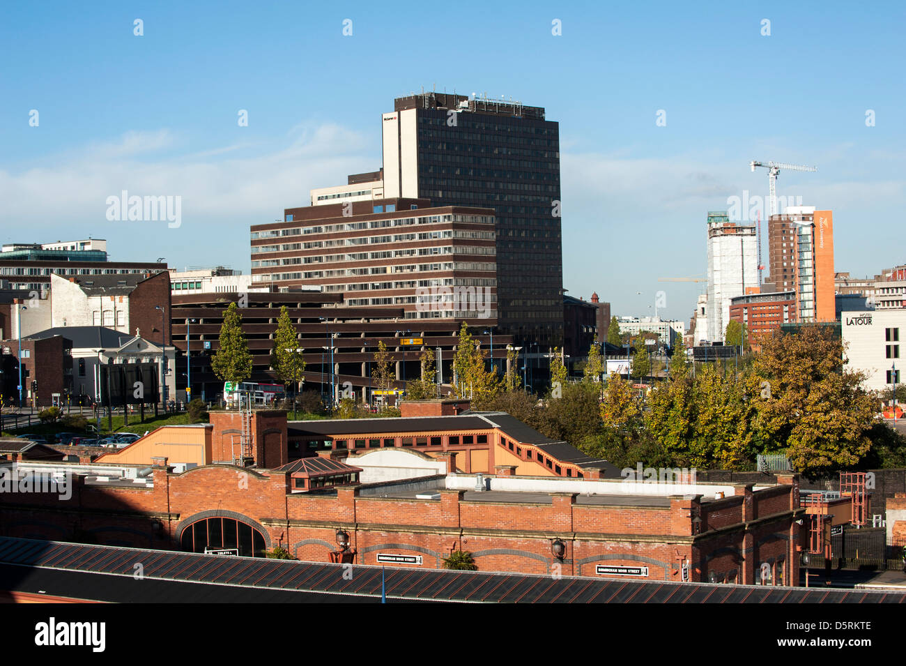 Moor Street Station, Birmingham city centre, UK Stock Photo - Alamy