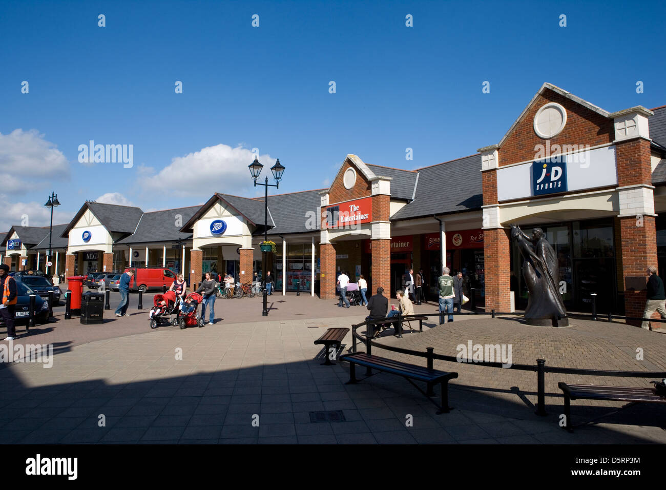 Two Rivers Shopping Centre Staines Stock Photo - Alamy