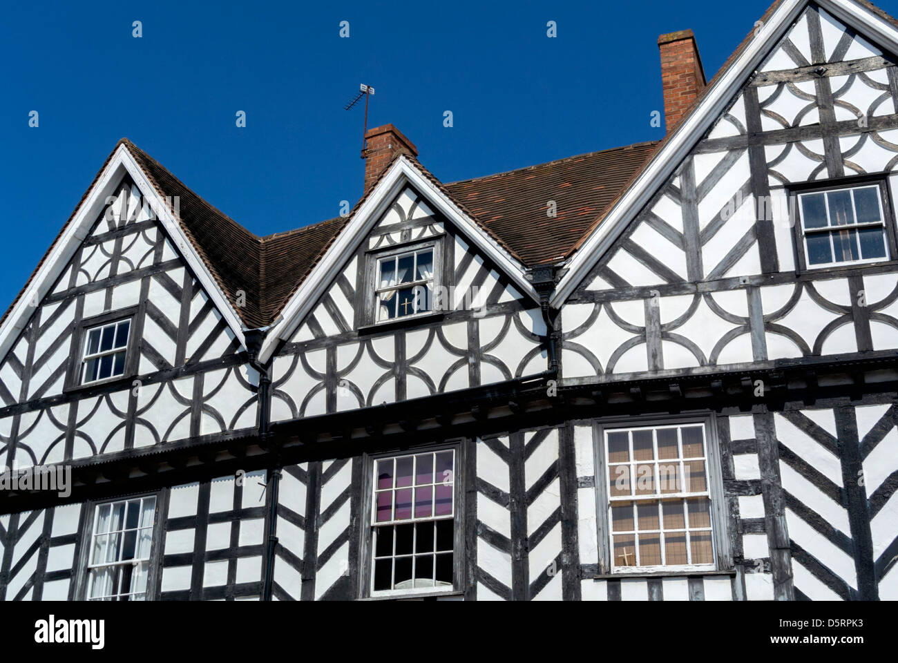 Old buildings in Warwick Stock Photo - Alamy