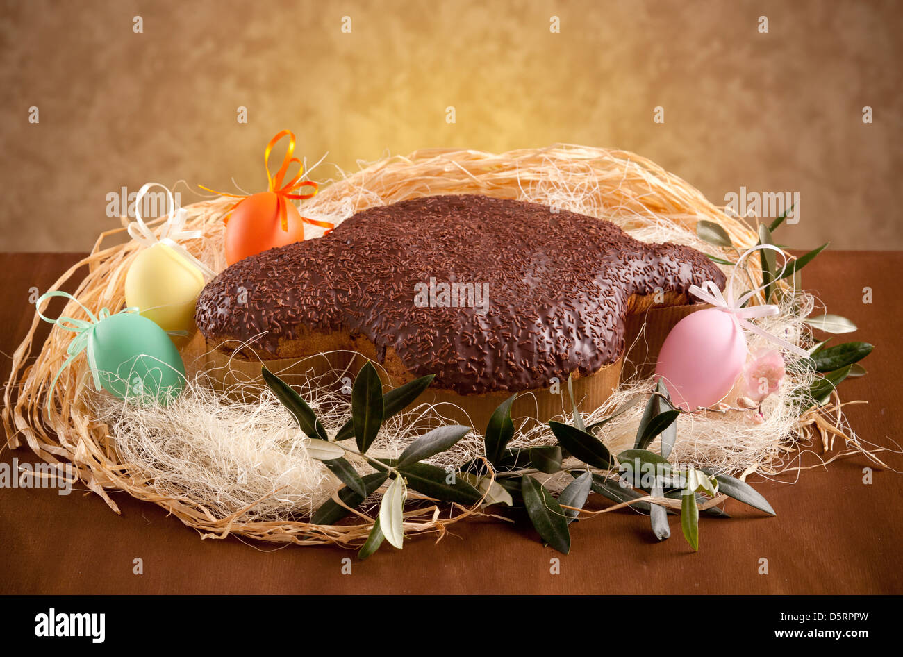 Italian easter colomba cake hi-res stock photography and images - Alamy
