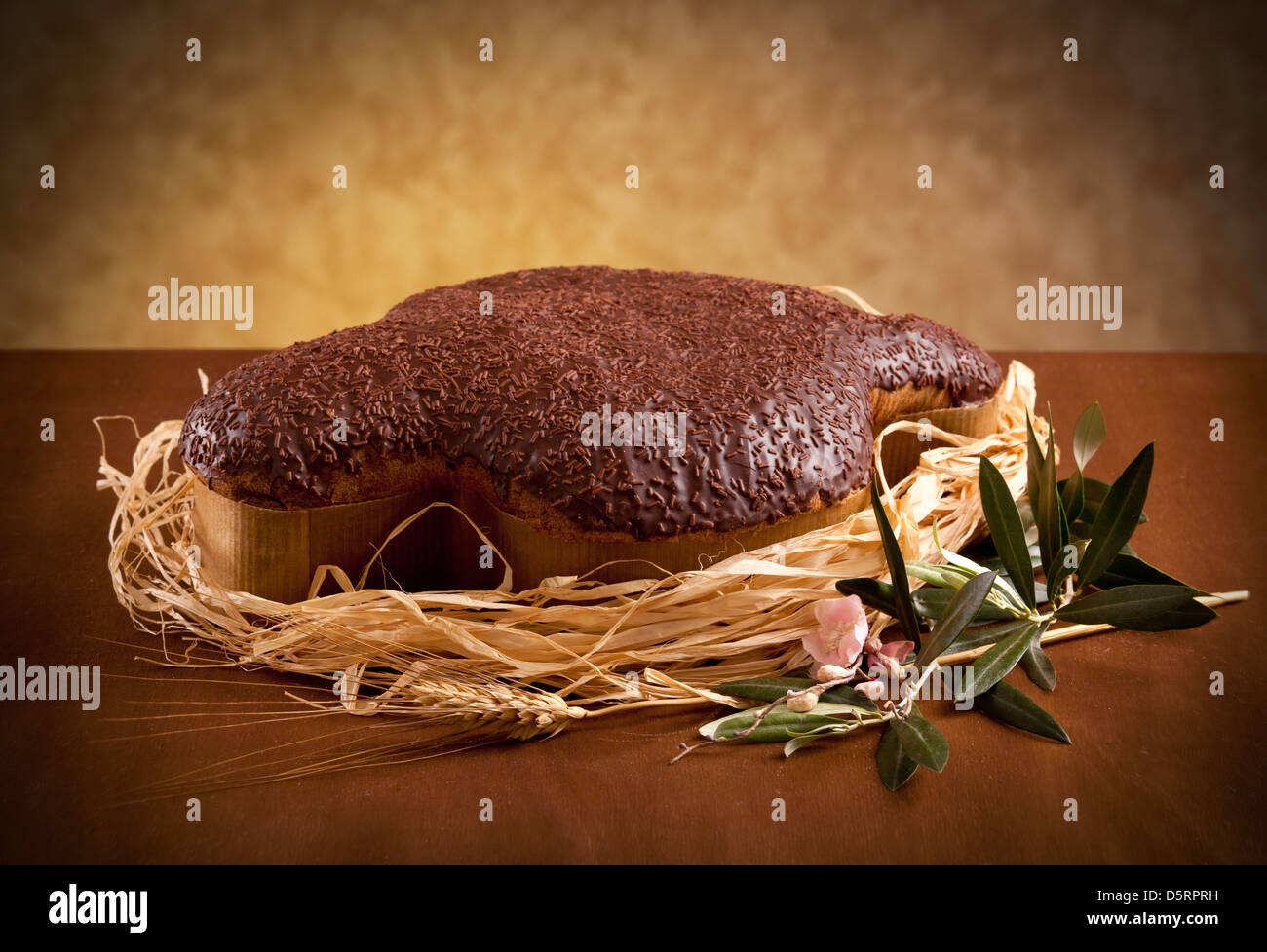 Easter Dove a typical italian eastern cake Stock Photo - Alamy
