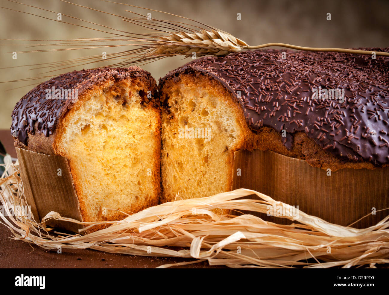 Easter Dove a typical italian eastern cake Stock Photo - Alamy