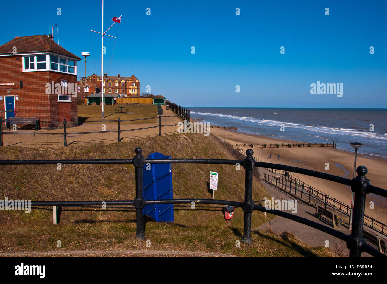 Mundesley Norfolk England UK Stock Photo - Alamy