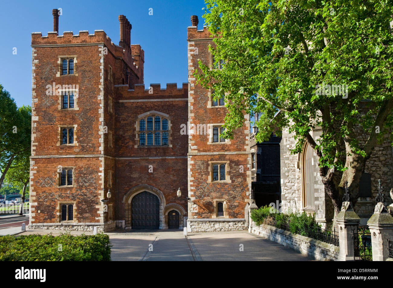Lambeth palace london mortons tower hi-res stock photography and images ...