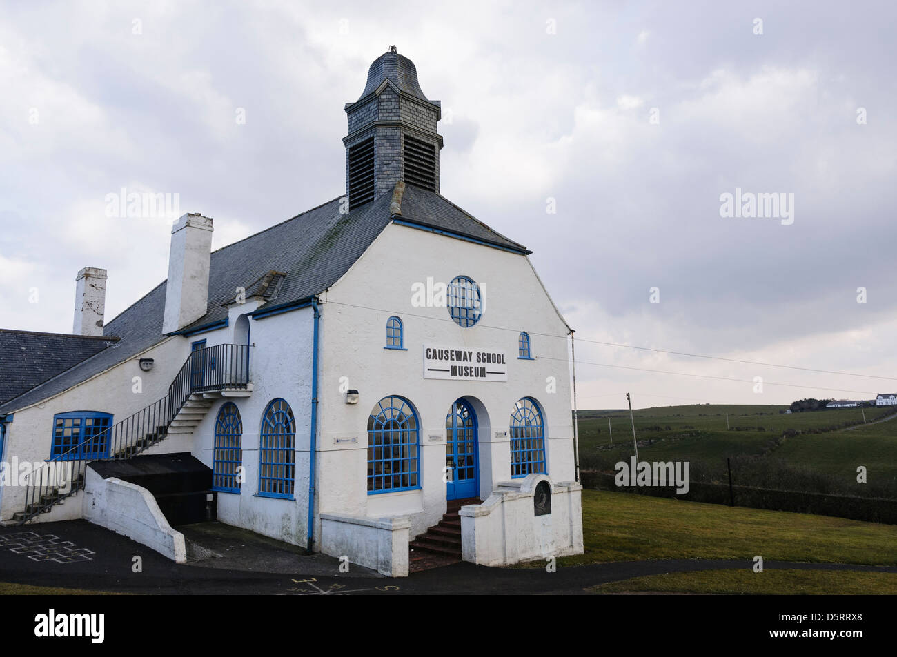 Causeway School Museum at the Giant's Causeway Stock Photo - Alamy