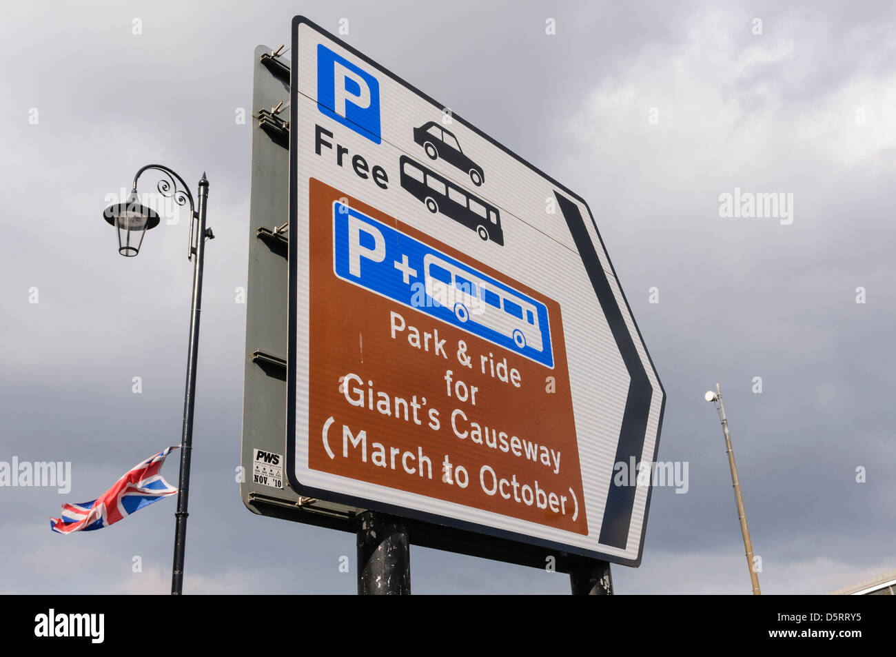 Sign causeway hi-res stock photography and images - Alamy