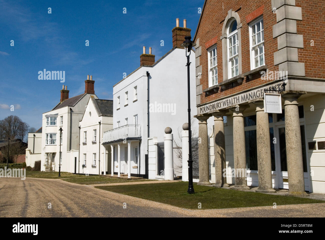 Poundbury village in england uk hi-res stock photography and images - Alamy