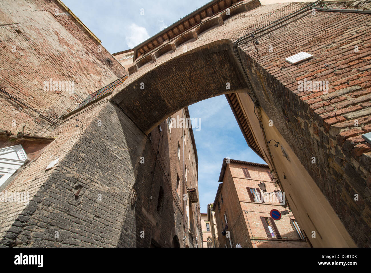 Small Medieval Town in Tuscany, Italy Stock Photo - Alamy