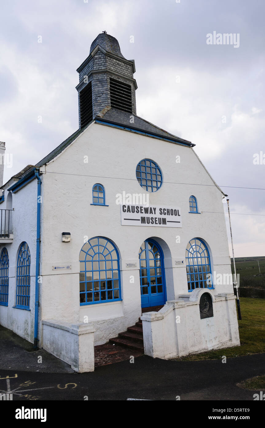 Causeway School Museum at the Giant's Causeway Stock Photo - Alamy