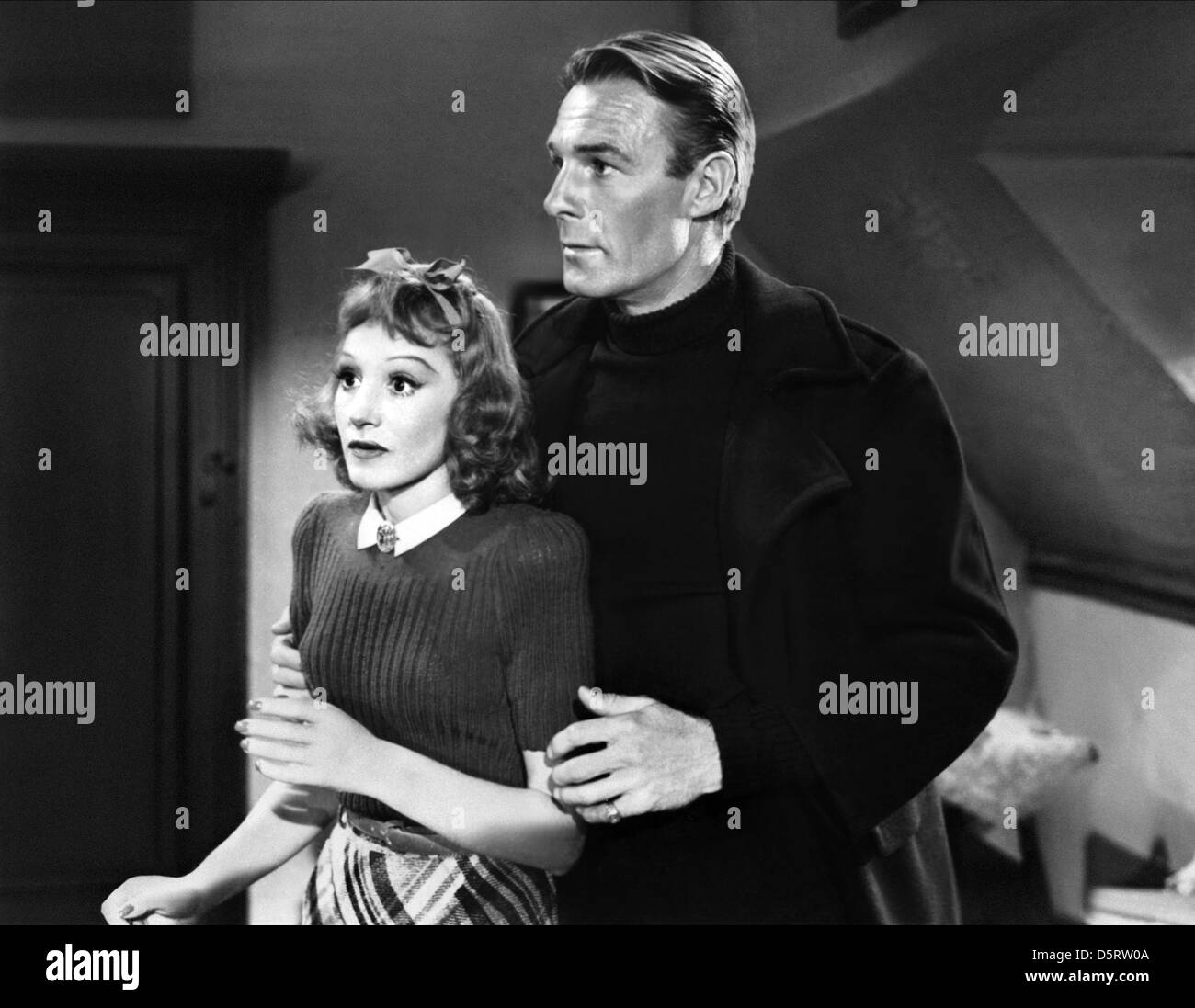 ELISABETH BERGNER, RANDOLPH SCOTT, PARIS CALLING, 1941 Stock Photo - Alamy