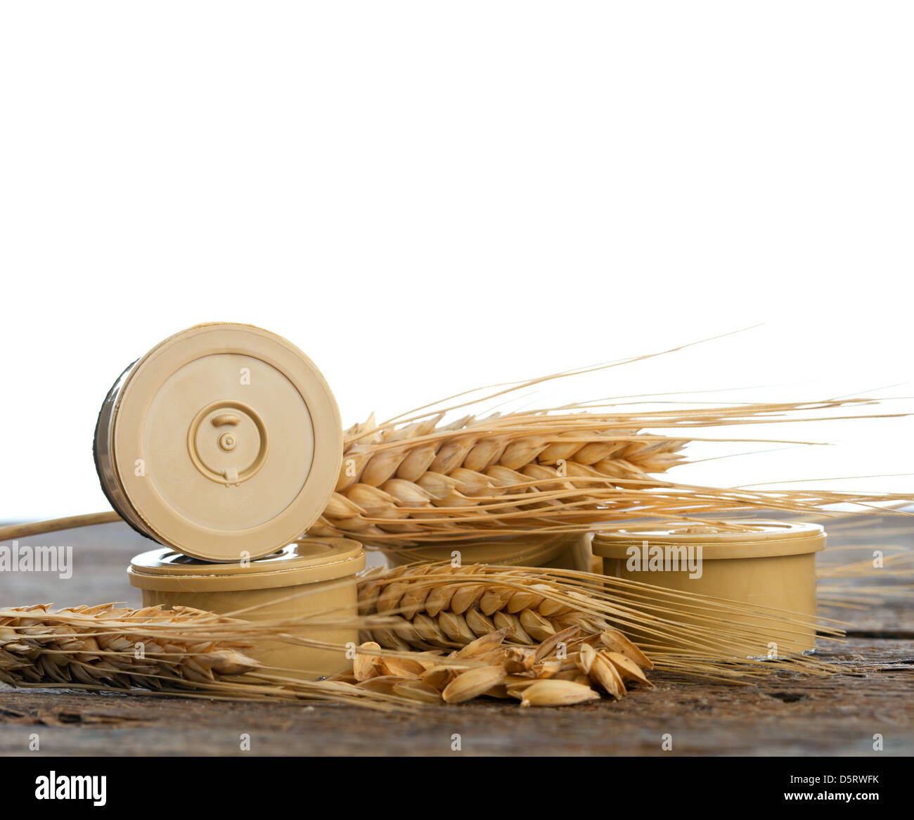 Pods of barley Stock Photo - Alamy