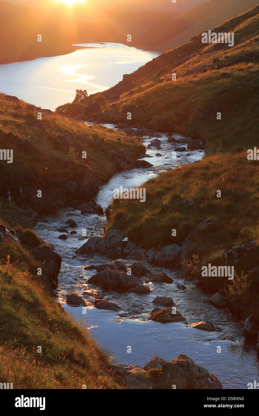 Talla Streams on a late Summers day, Scottish Borders Stock Photo - Alamy
