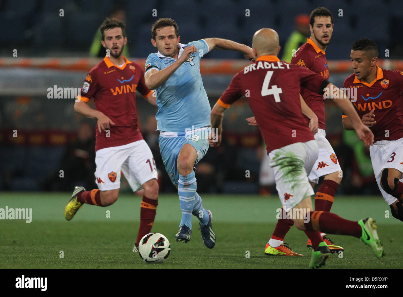 Rome, Olympic stadium italian league: serie a The soccer team As roma ...