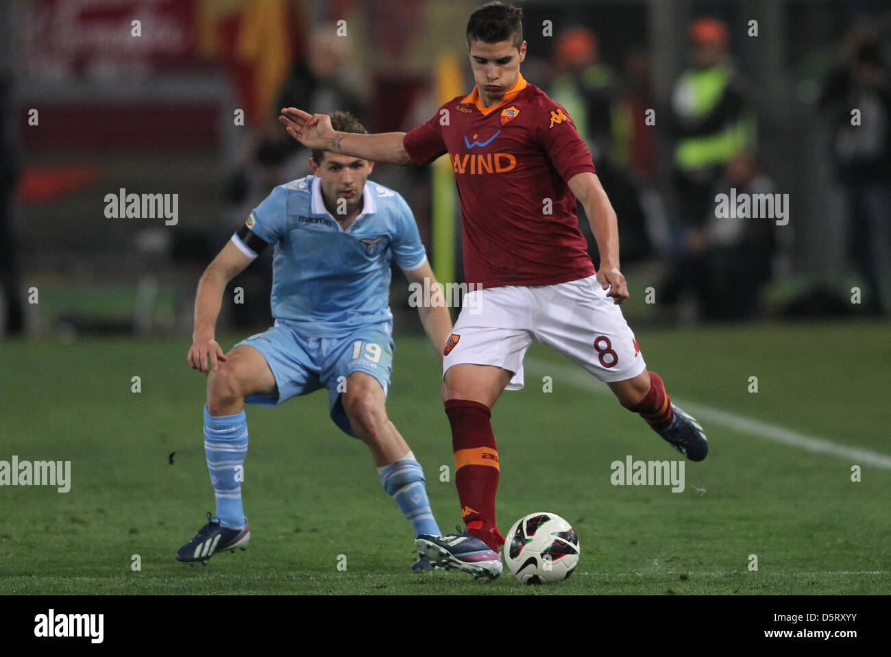 Rome, Olympic stadium italian league: serie a The soccer team As roma ...