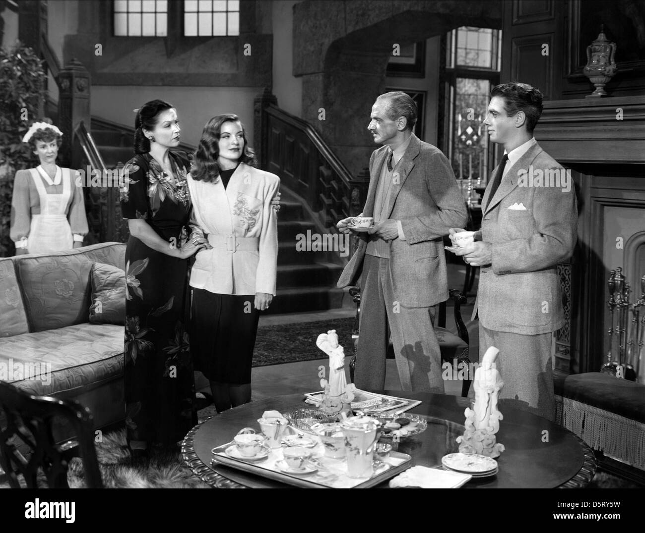 GALE SONDERGAARD, ELLA RAINES, MILES MANDER, CHARLES KORVIN, ENTER ...