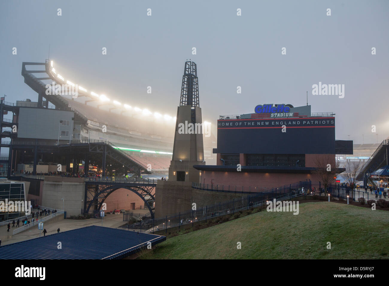 Foxborough Gillette Stadium Massachusetts, USA Stock Photo - Alamy