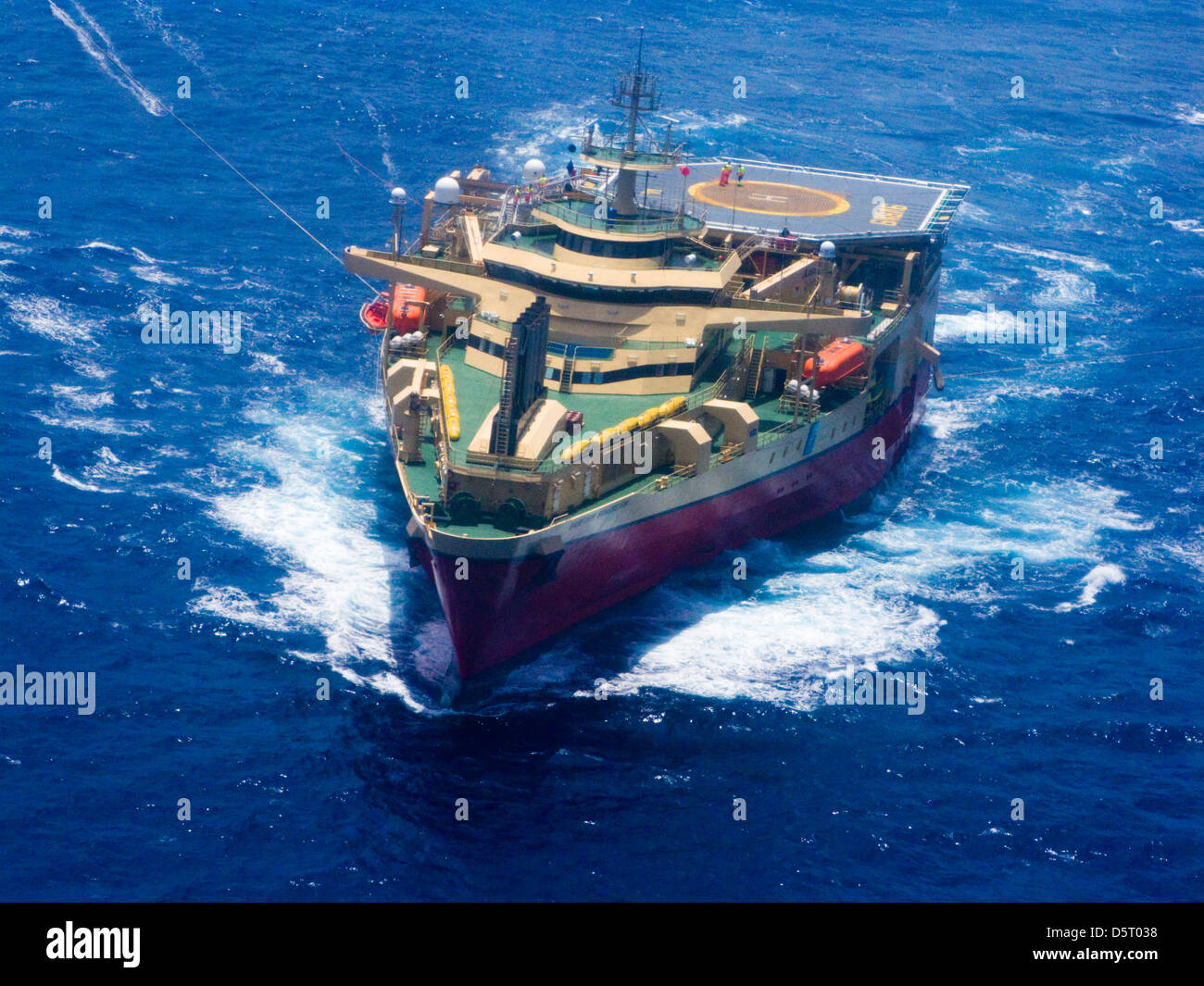 Ramform sovereign, one of the biggest seismic vessels in the world ...