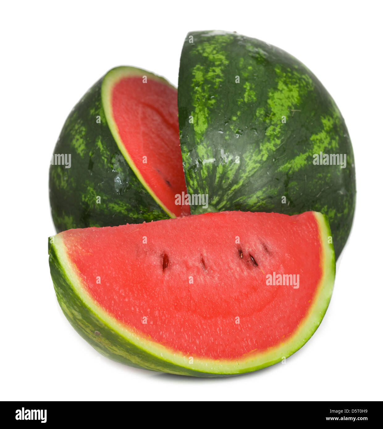 Watermelon isolated on white background Stock Photo - Alamy