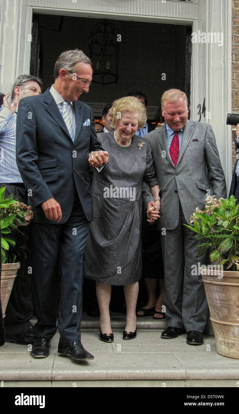 London, United Kingdom - 20 July 2010 Baroness Margaret Thatcher ...