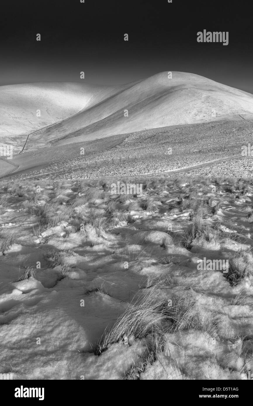 Scottish borders scenery Black and White Stock Photos & Images - Alamy