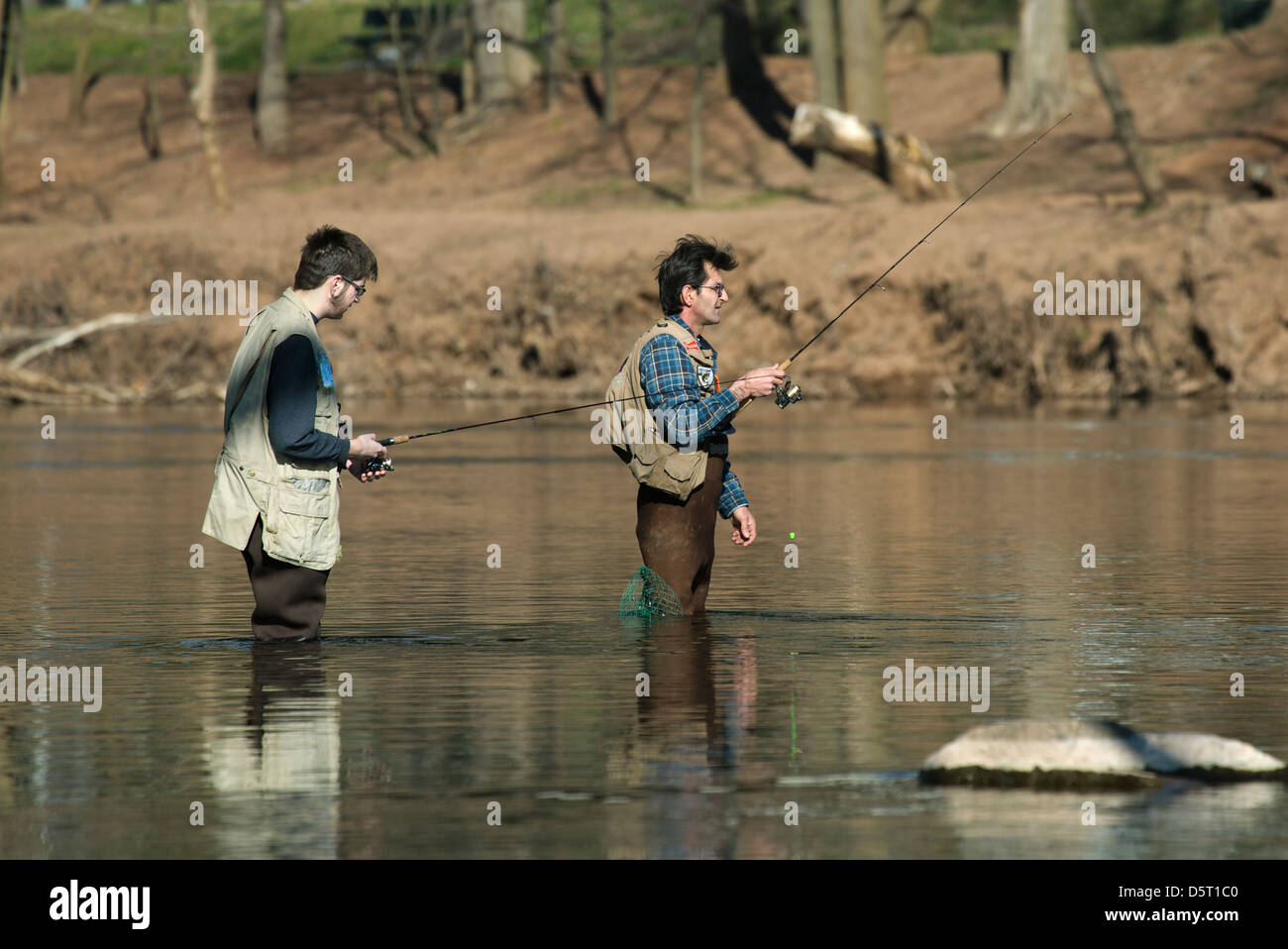 Wading in the river hi-res stock photography and images - Alamy