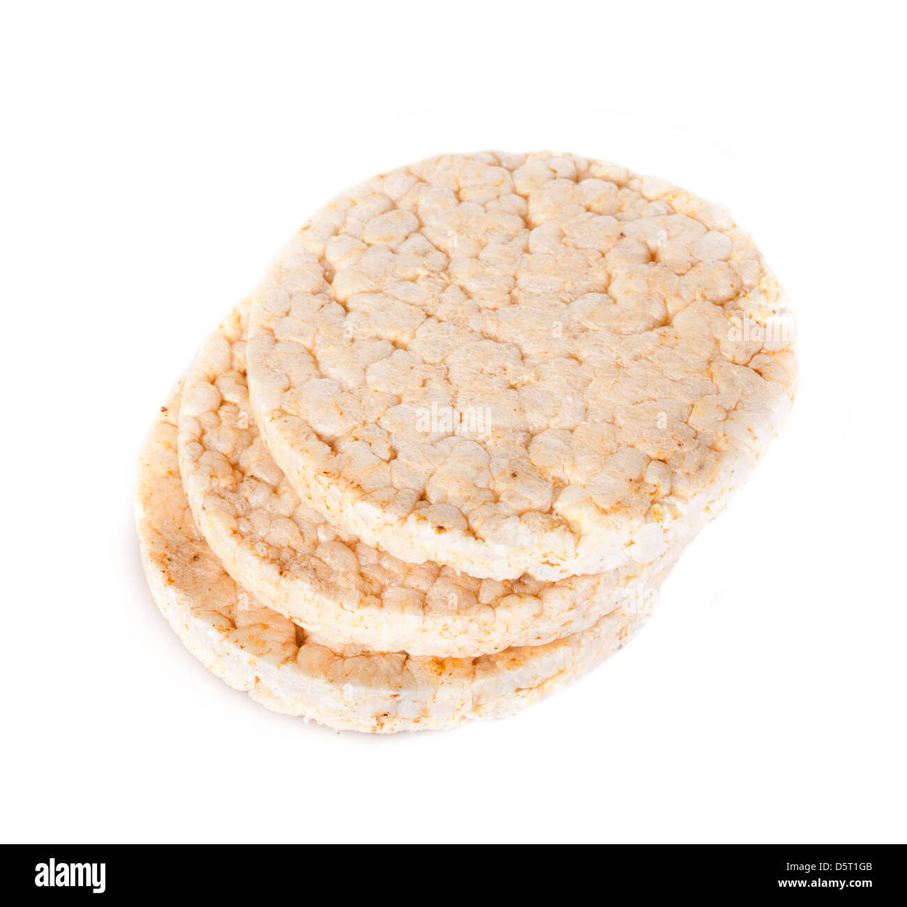 Corn crackers isolated on white background Stock Photo - Alamy