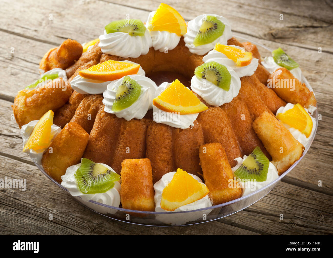Traditional italian dessert Babà Stock Photo - Alamy