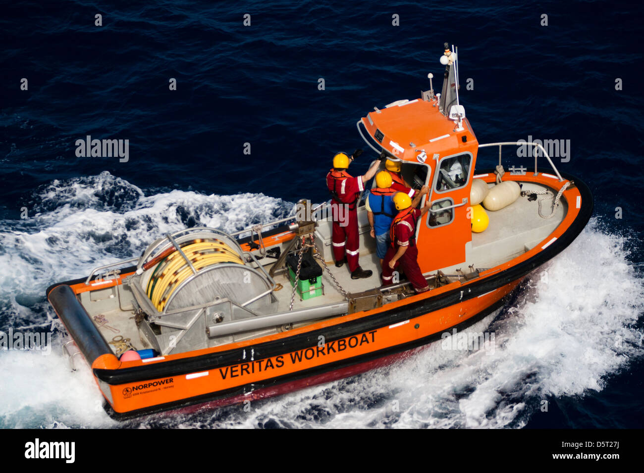 work bout of the seismic Vessel Veritas Vantage going to for ...