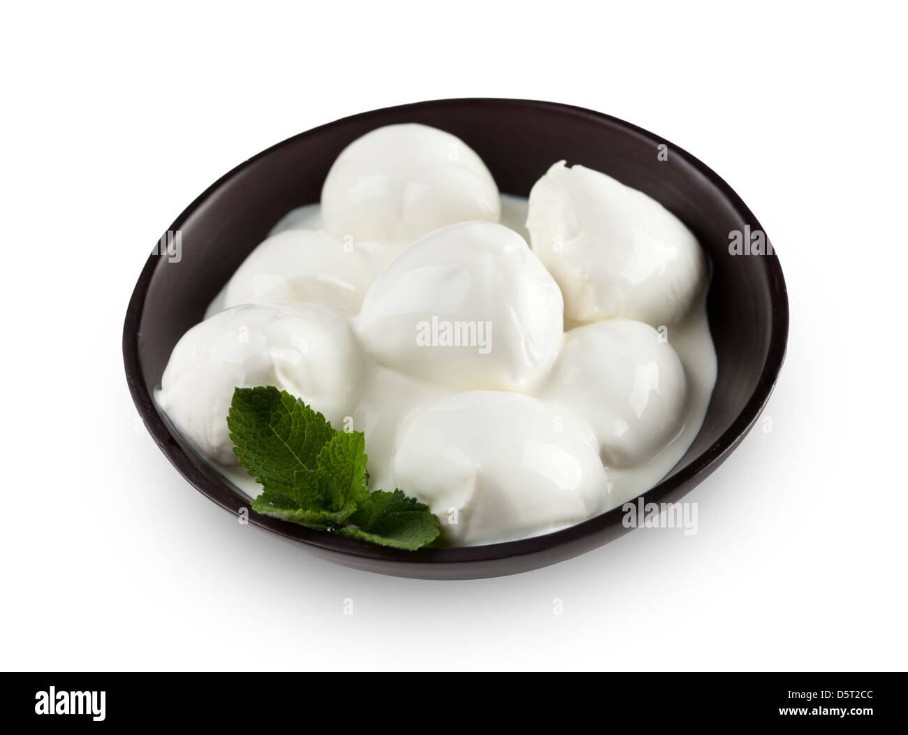 Fresh italian mozzarella cheese Stock Photo - Alamy