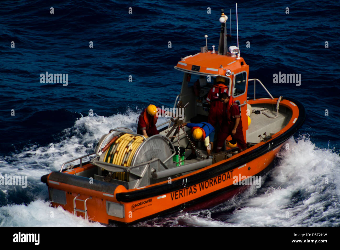 work bout of the seismic Vessel Veritas Vantage going to for ...