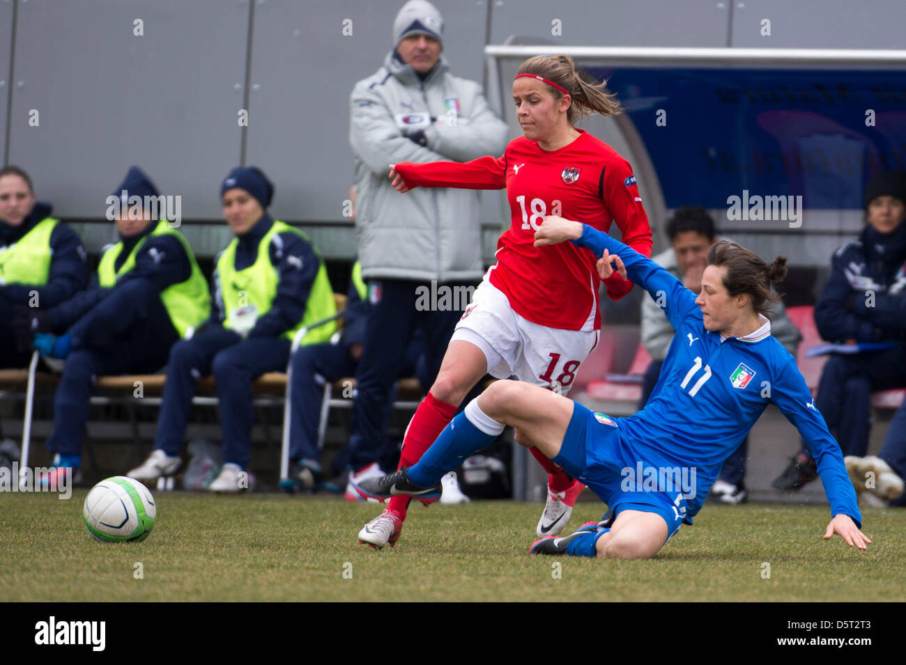 Laura Feiersinger (AUT), Elisa Camporese (ITA), APRIL 7, 2013 ...