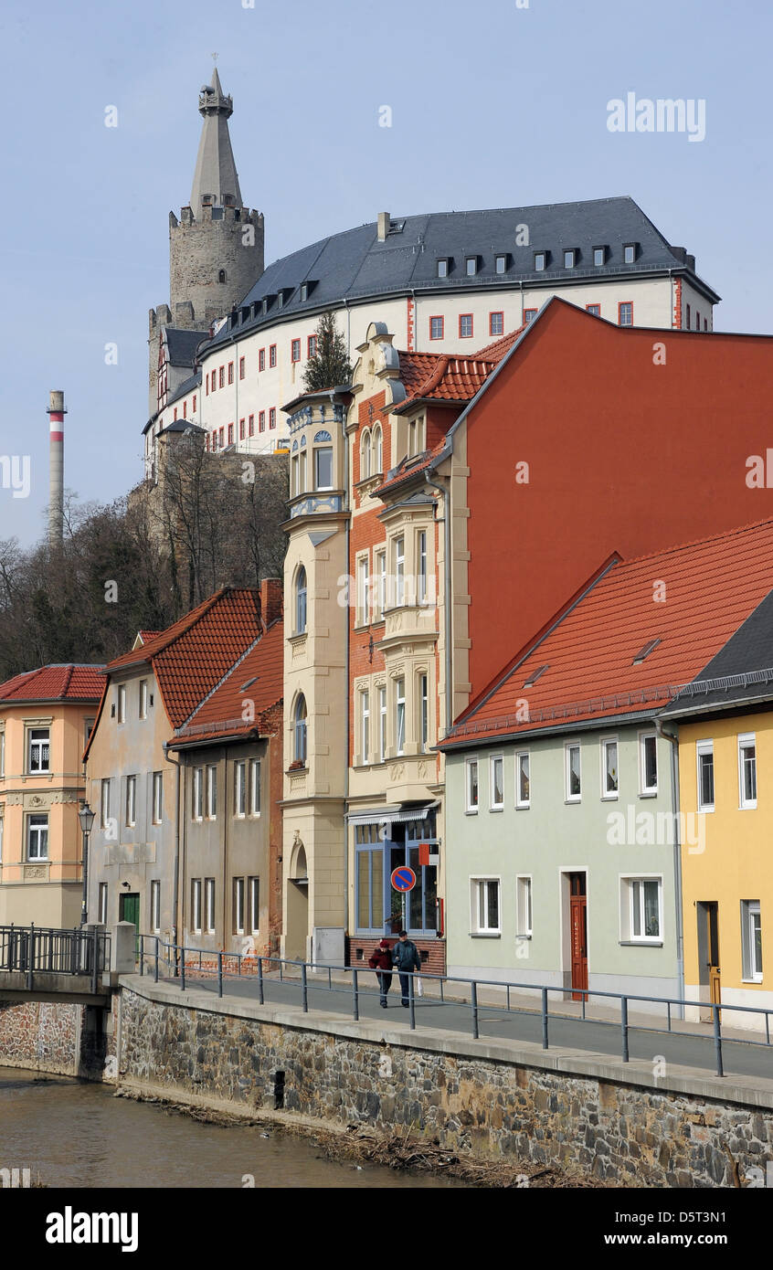 Osterburg Castle in pictured in Weida, Germany, 08 April 2013. Built in ...